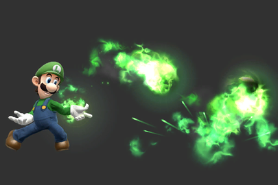 Luigi (SSB4)/Neutral special/Custom 1 - SmashWiki, the Super Smash Bros ...