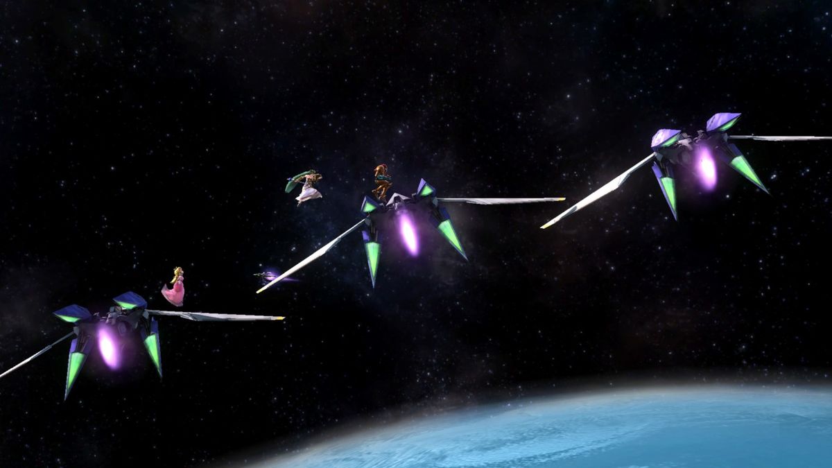 File:SSB4 Orbital Gate Assault 2.jpg - SmashWiki, the Super Smash Bros ...