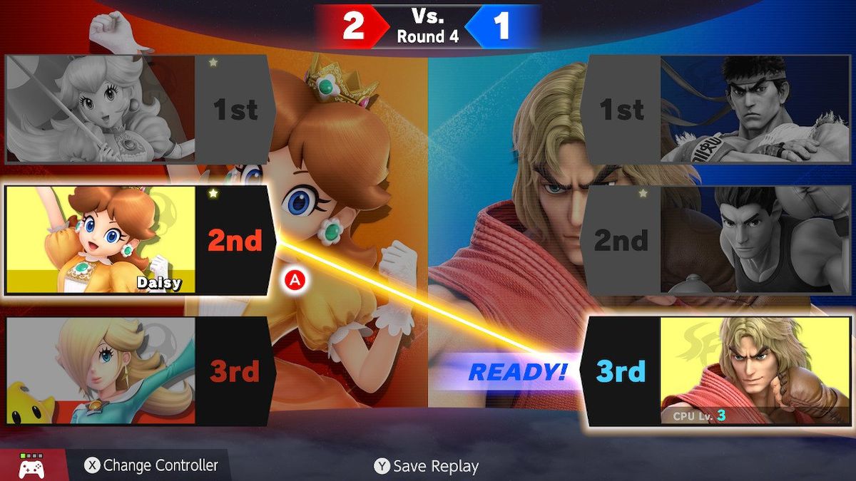 File:Squad Strike fighter matchup screen.jpg - SmashWiki, the Super ...