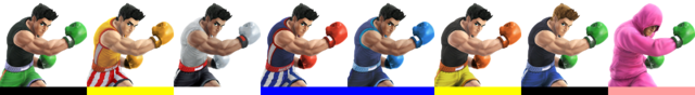 File:Little Mac Palette (SSB4).png - SmashWiki, the Super Smash Bros. wiki