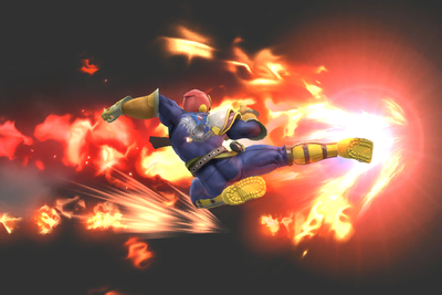 Falcon Kick - SmashWiki, the Super Smash Bros. wiki