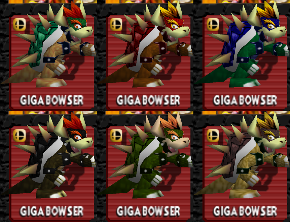 Giga Bowser (SR) - SmashWiki, the Super Smash Bros. wiki