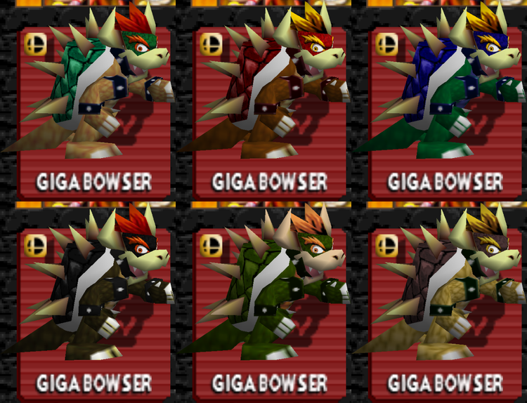 Giga Bowser (SR) - SmashWiki, the Super Smash Bros. wiki