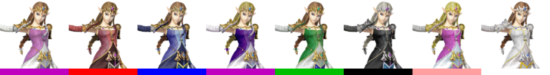 File:Zelda Palette (SSB4).png - SmashWiki, the Super Smash Bros. wiki