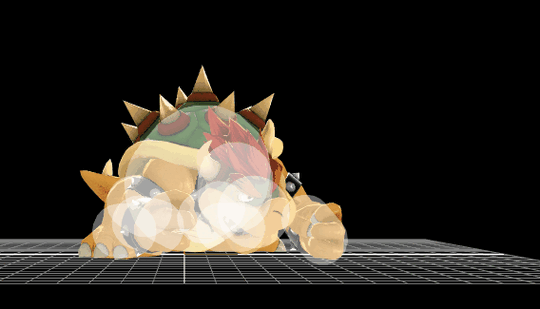 Bowser (SSB4)/Down tilt - SmashWiki, the Super Smash Bros. wiki