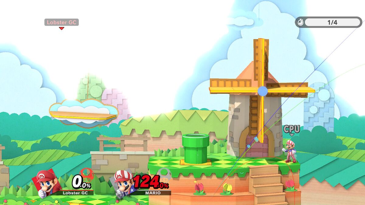 File:Paper Mario Glitch.jpg - SmashWiki, the Super Smash Bros. wiki
