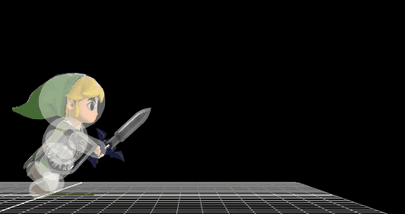 Toon Link (SSB4)/Dash attack - SmashWiki, the Super Smash Bros. wiki