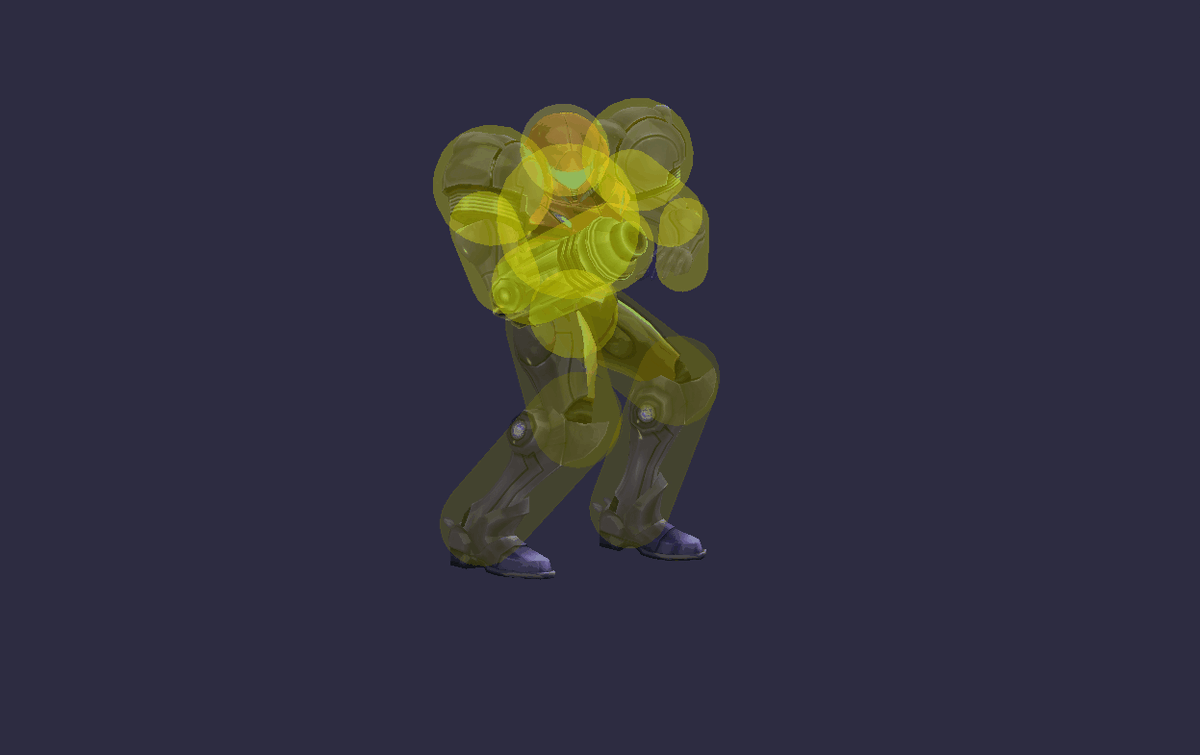 Samus (SSBB)/Down smash - SmashWiki, the Super Smash Bros. wiki