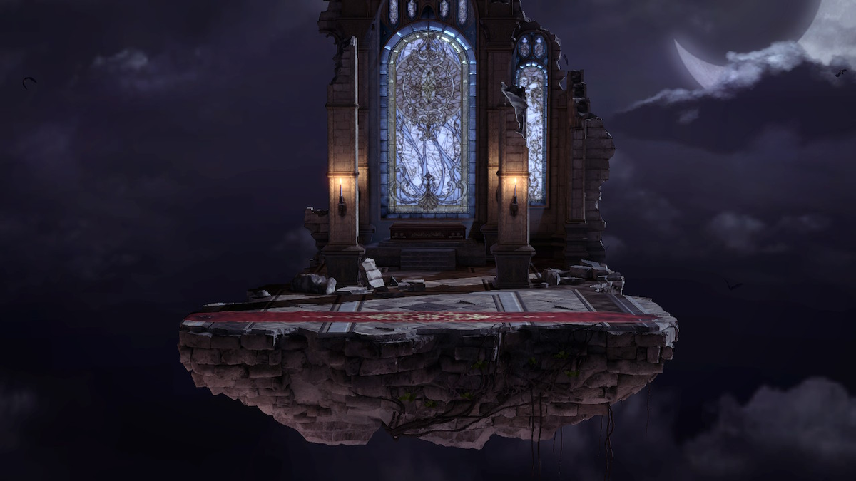 File:SSBU-Dracula's CastleOmega.png - SmashWiki, the Super Smash Bros. wiki