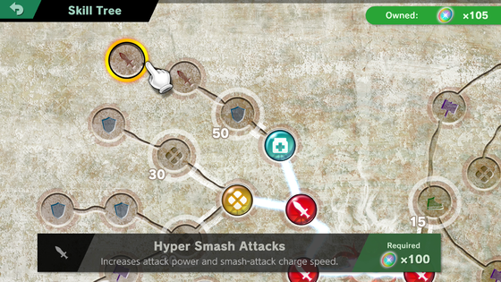 Skill Tree - SmashWiki, the Super Smash Bros. wiki
