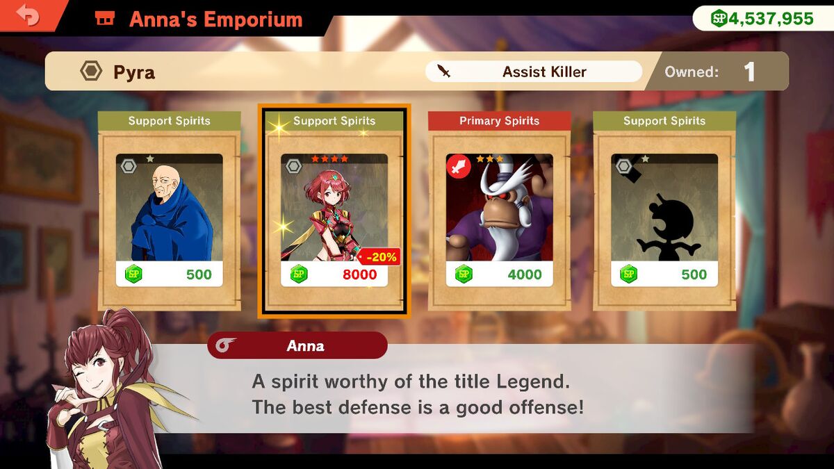 File:Pyra Spirit WoL.jpg - SmashWiki, the Super Smash Bros. wiki