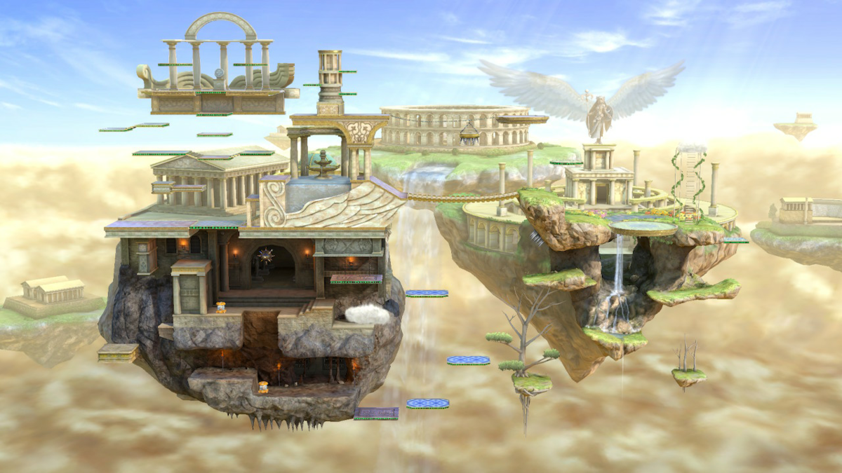 Palutena's Temple - SmashWiki, the Super Smash Bros. wiki