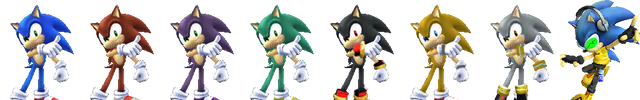 File:Sonic Palette (PM).png - SmashWiki, the Super Smash Bros. wiki