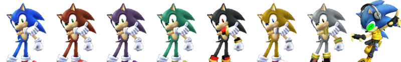 File:Sonic Palette (PM).png - SmashWiki, the Super Smash Bros. wiki