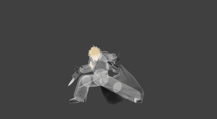 Cloud (SSBU)/Hitboxes - SmashWiki, the Super Smash Bros. wiki