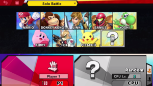 Starter character - SmashWiki, the Super Smash Bros. wiki