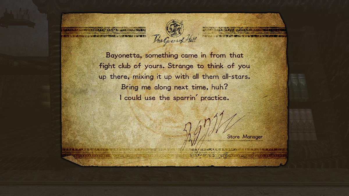 File:Bayo2 - Rodin's Fight Club Letter.png - SmashWiki, the Super Smash ...