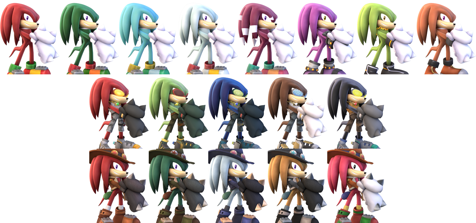 Knuckles (P+) - SmashWiki, the Super Smash Bros. wiki