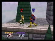 Fox (SSB)/Down special - SmashWiki, the Super Smash Bros. wiki
