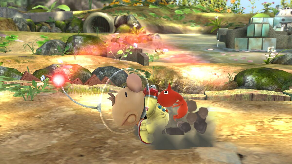 Olimar (SSB4)/Neutral special/Default - SmashWiki, the Super Smash Bros ...