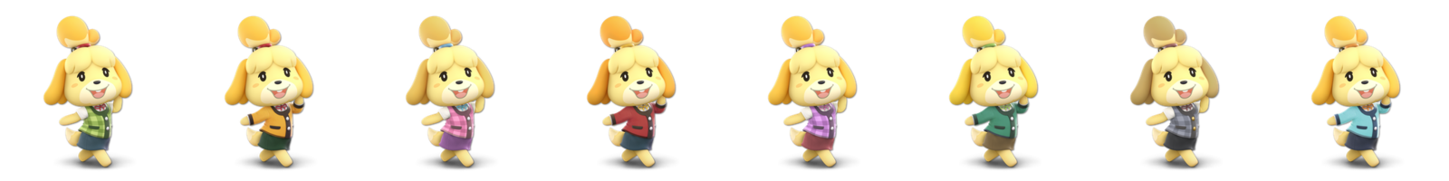 File:Isabelle Palette (SSBU).png - SmashWiki, the Super Smash Bros. wiki