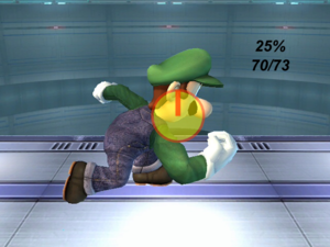 Luigi (SSBB)/Up special - SmashWiki, the Super Smash Bros. wiki