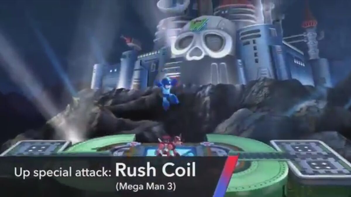 File:Mega Man and Rush Coil.jpg - SmashWiki, the Super Smash Bros. wiki