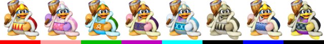 File:King Dedede Palette (SSB4).png - SmashWiki, the Super Smash Bros. wiki