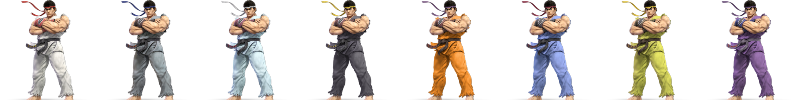File:Ryu Palette (SSBU).png - SmashWiki, the Super Smash Bros. wiki
