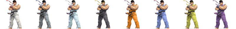 File:Ryu Palette (SSBU).png - SmashWiki, the Super Smash Bros. wiki