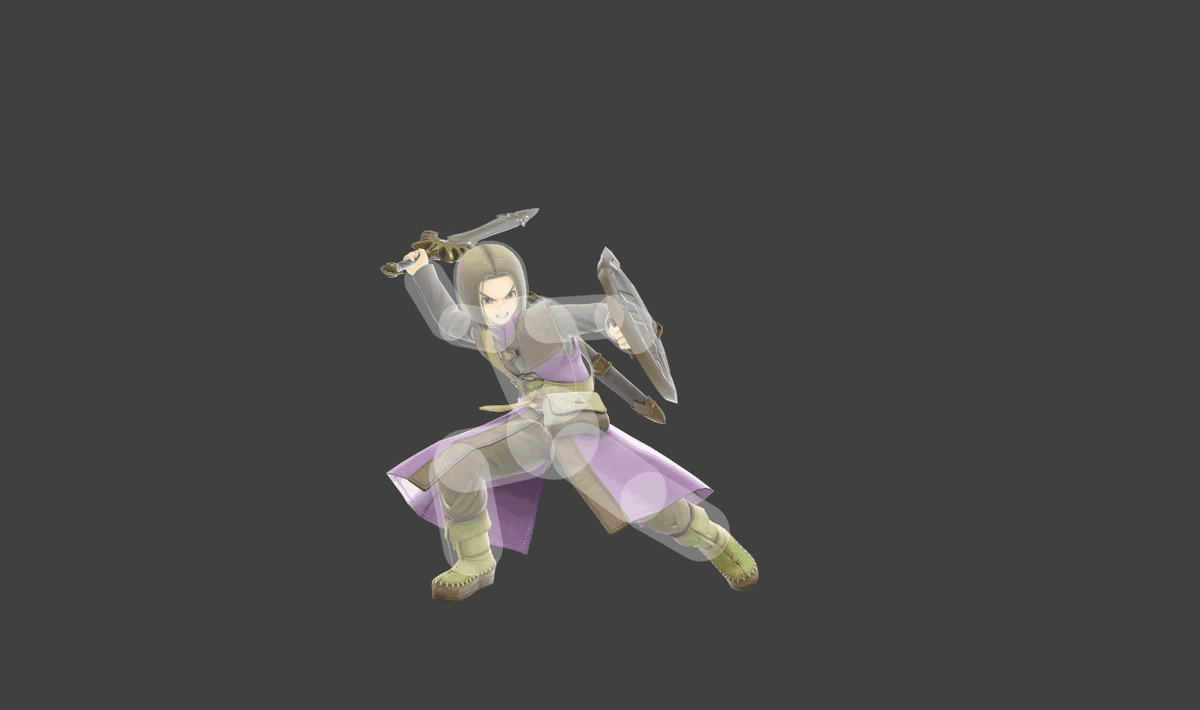 Hero (SSBU)/Down smash - SmashWiki, the Super Smash Bros. wiki