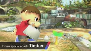 Timber - SmashWiki, the Super Smash Bros. wiki