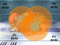 Mario (SSBB)/Hitboxes - SmashWiki, the Super Smash Bros. wiki