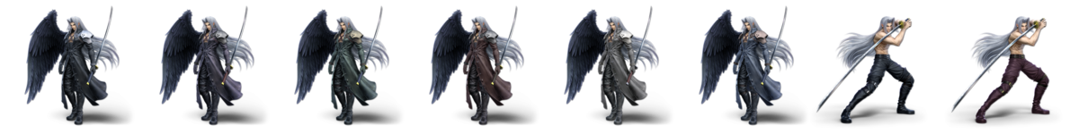 File:Sephiroth Palette (SSBU).png - SmashWiki, the Super Smash Bros. wiki