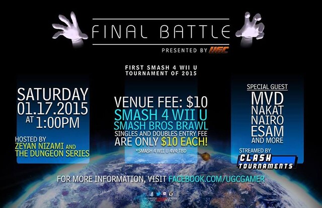 Tournament:Final Battle - SmashWiki, the Super Smash Bros. wiki