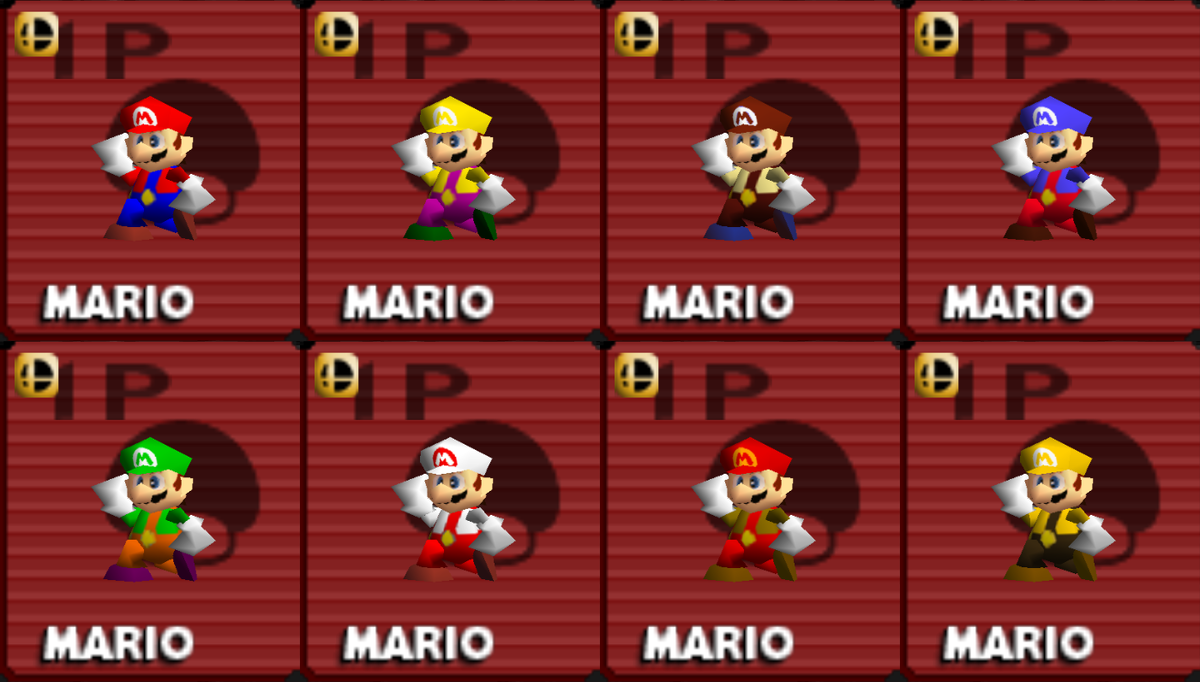 File:SSB64 Remix alts Mario.png - SmashWiki, the Super Smash Bros. wiki