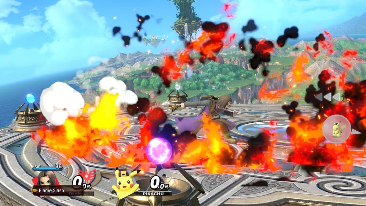 File:Hero Flame Slash.jpg - SmashWiki, the Super Smash Bros. wiki