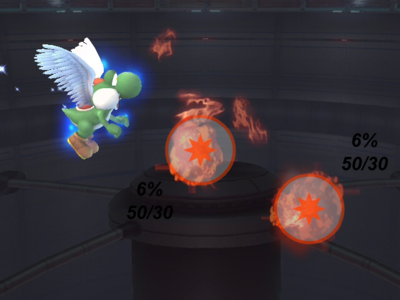 Yoshi (SSBB)/Hitboxes - SmashWiki, the Super Smash Bros. wiki