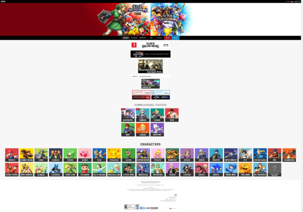 Super Smash Bros. 4 Official Site - SmashWiki, the Super Smash Bros. wiki