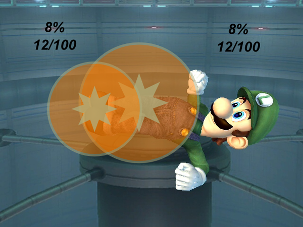 Luigi (SSBB)/Back aerial - SmashWiki, the Super Smash Bros. wiki