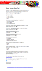 Super Smash Bros. Official Site - SmashWiki, the Super Smash Bros. wiki