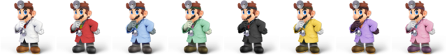 File:Dr. Mario Palette (SSBU).png - SmashWiki, the Super Smash Bros. wiki