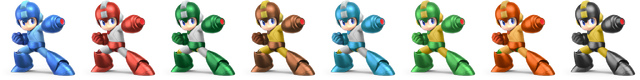 File:Mega Man Palette (SSBU).png - SmashWiki, the Super Smash Bros. wiki