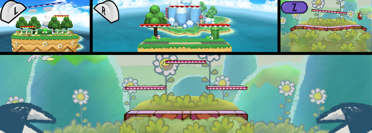 File:YoshiIslandP+.png - SmashWiki, the Super Smash Bros. wiki