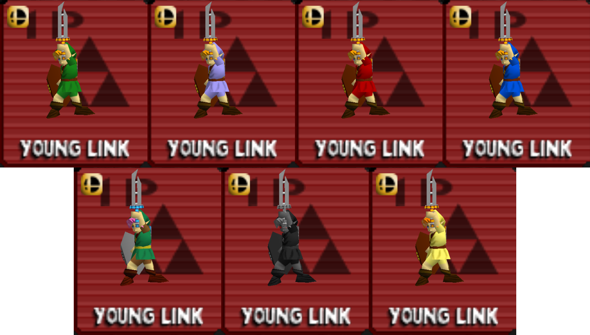 File:SSB64 Remix alts Young Link.png - SmashWiki, the Super Smash Bros ...