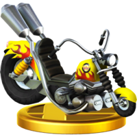 Wario Bike - SmashWiki, the Super Smash Bros. wiki