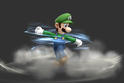 Luigi Cyclone - SmashWiki, the Super Smash Bros. wiki
