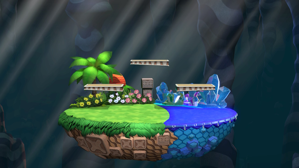 File:SSBU-The Great Cave OffensiveBattlefield.png - SmashWiki, the ...