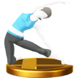 List of SSB4 trophies (Wii Fit series) - SmashWiki, the Super Smash ...