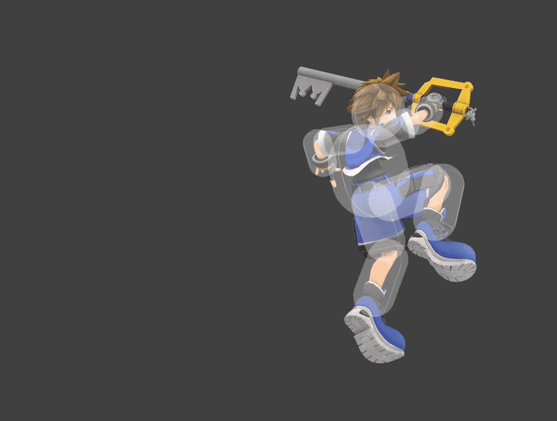 Sora (SSBU)/Back aerial - SmashWiki, the Super Smash Bros. wiki
